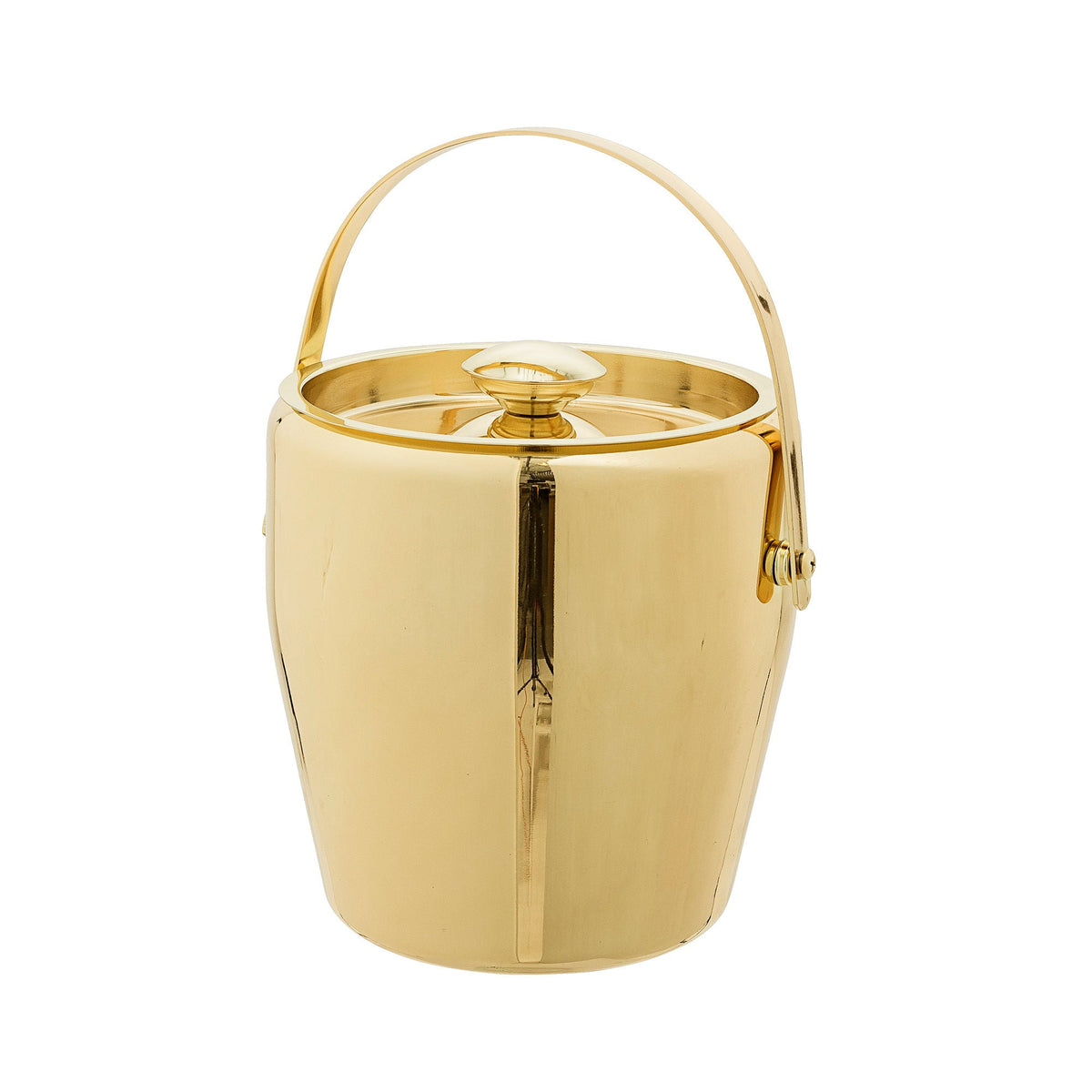 Bloomingville Cocktail Ice Bucket, Gold, Stainless Steel | ST Handel ...